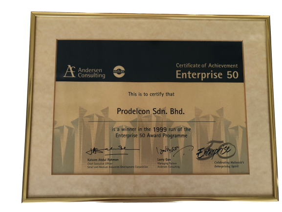 Awards | Prodelcon Sdn Bhd